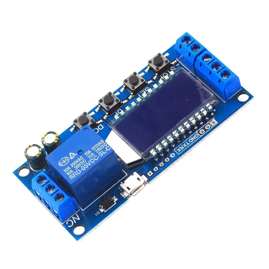 CIYISON 1 Channel Cycle Triggers Delay Timer Relays Controller Module ...