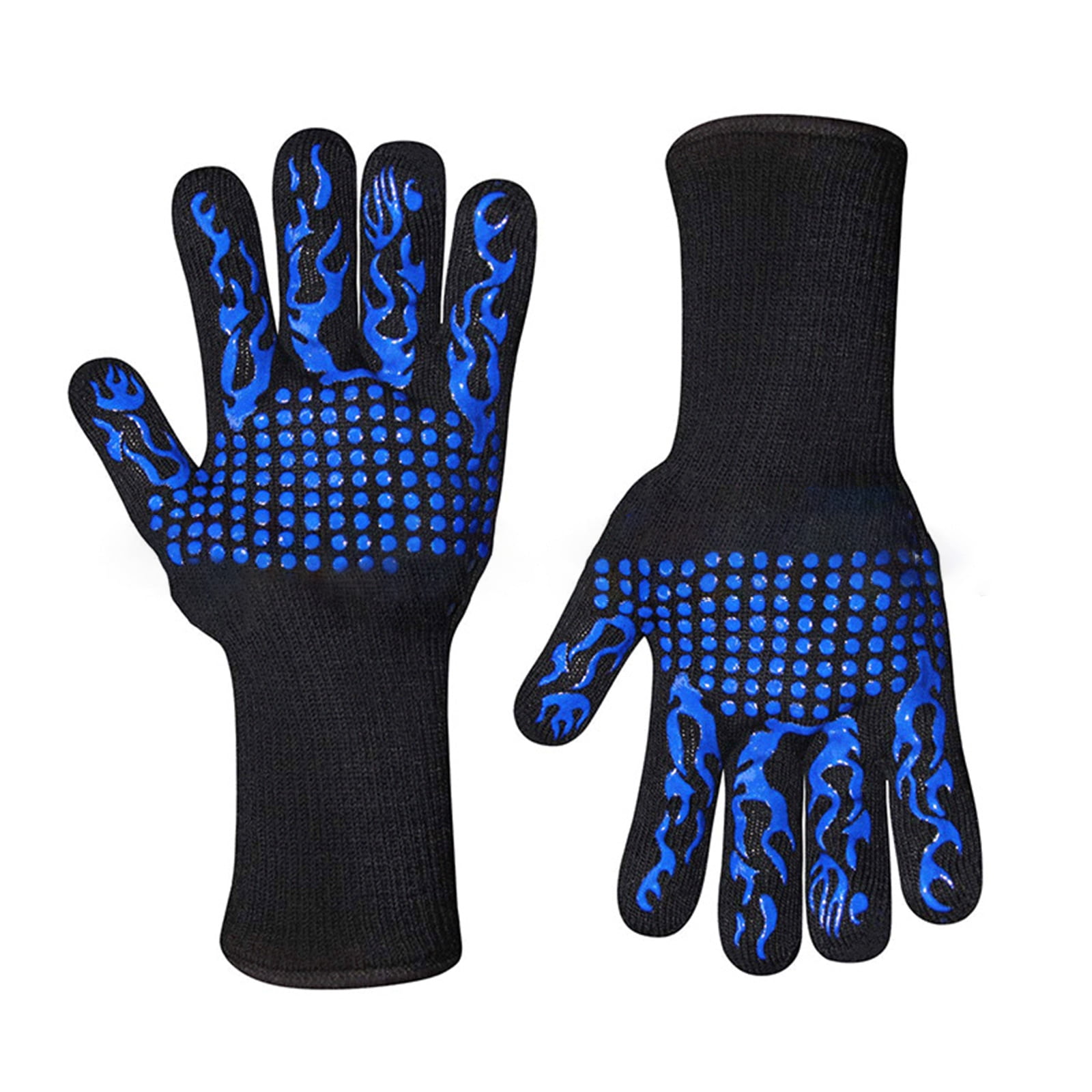 CIYISON 1 Pair Grilling Gloves Ovens Gloves Heat Resistant Anti-scald ...