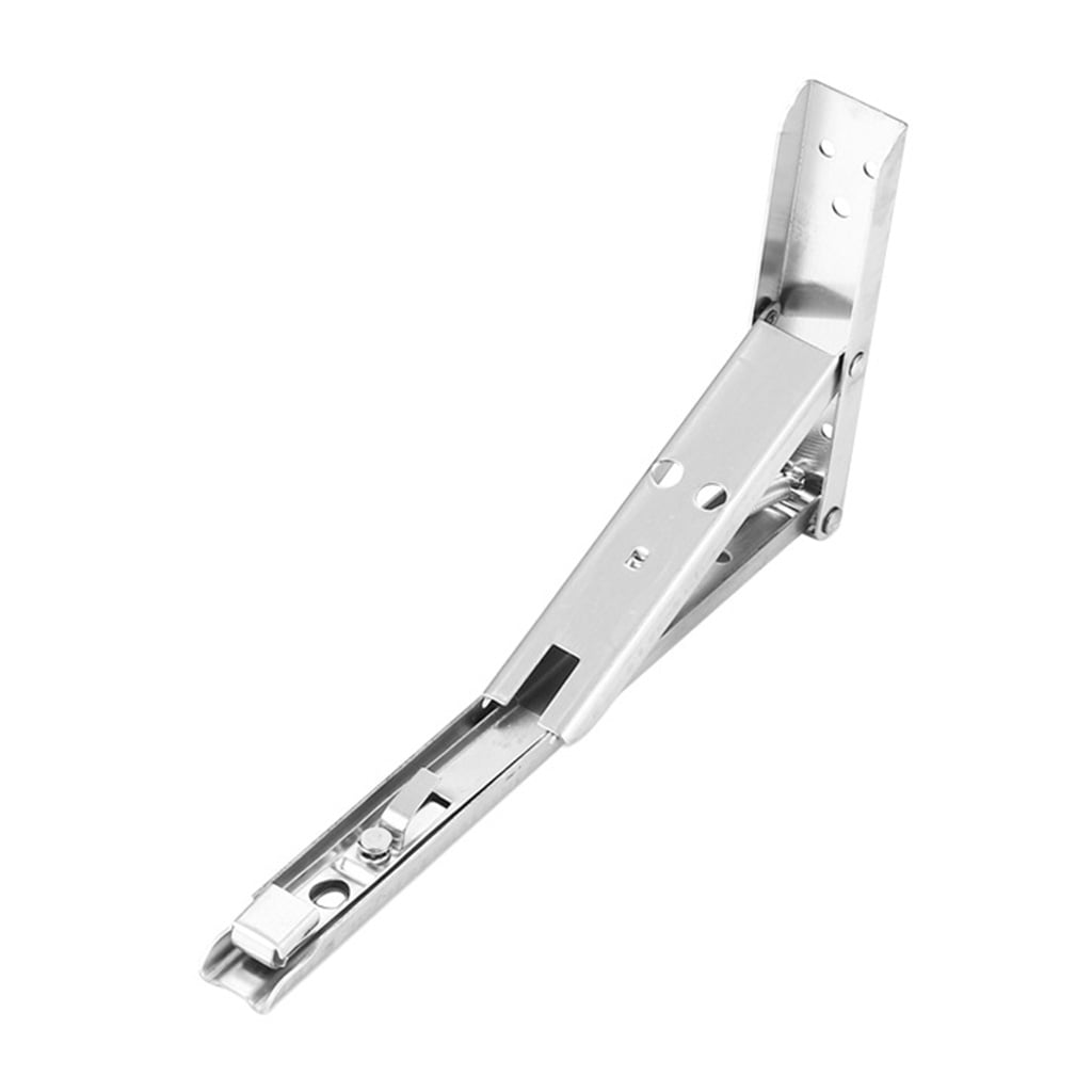 CIYISON 1 Pair Sturdy Folding Shelf Brackets Heavy Duty Metal for ...