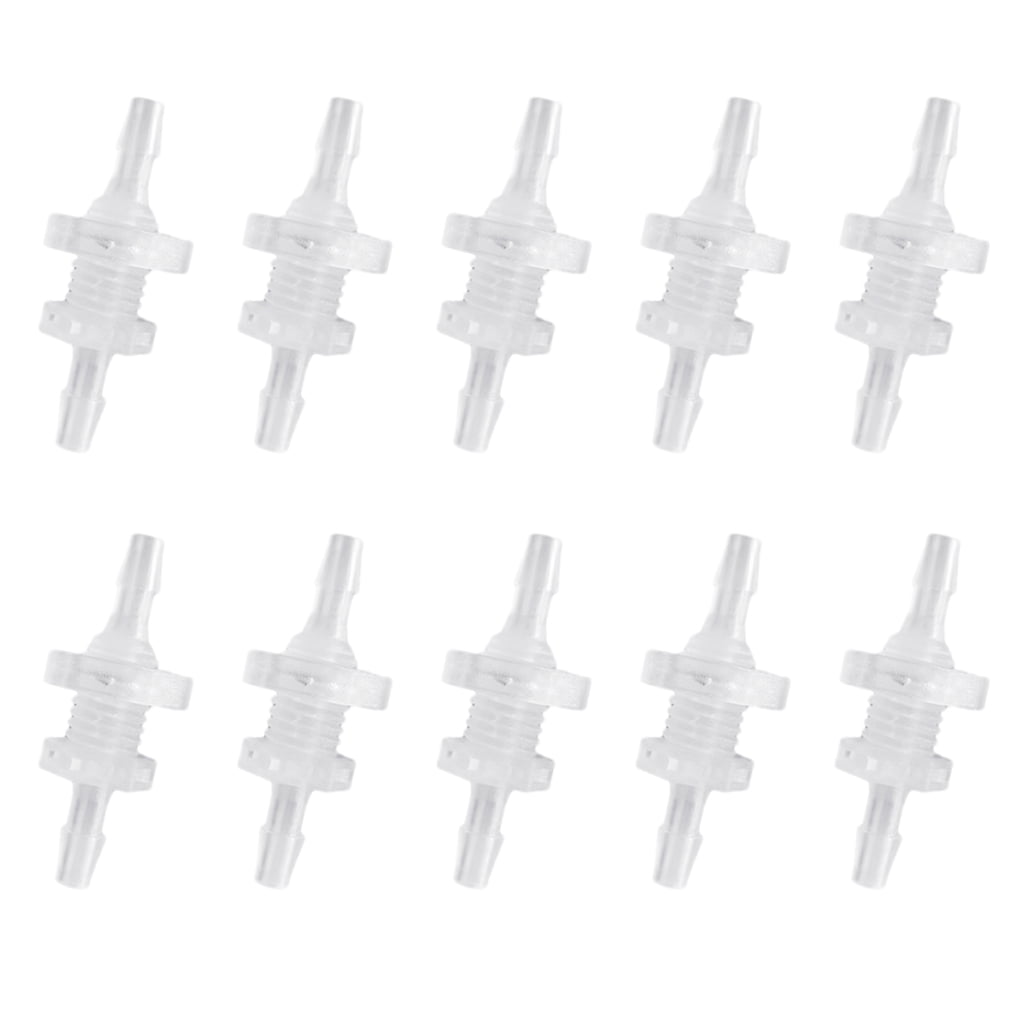 CIYISON 10 Sets of Threaded Barbed Bulkhead Connectors Durable Tube ...