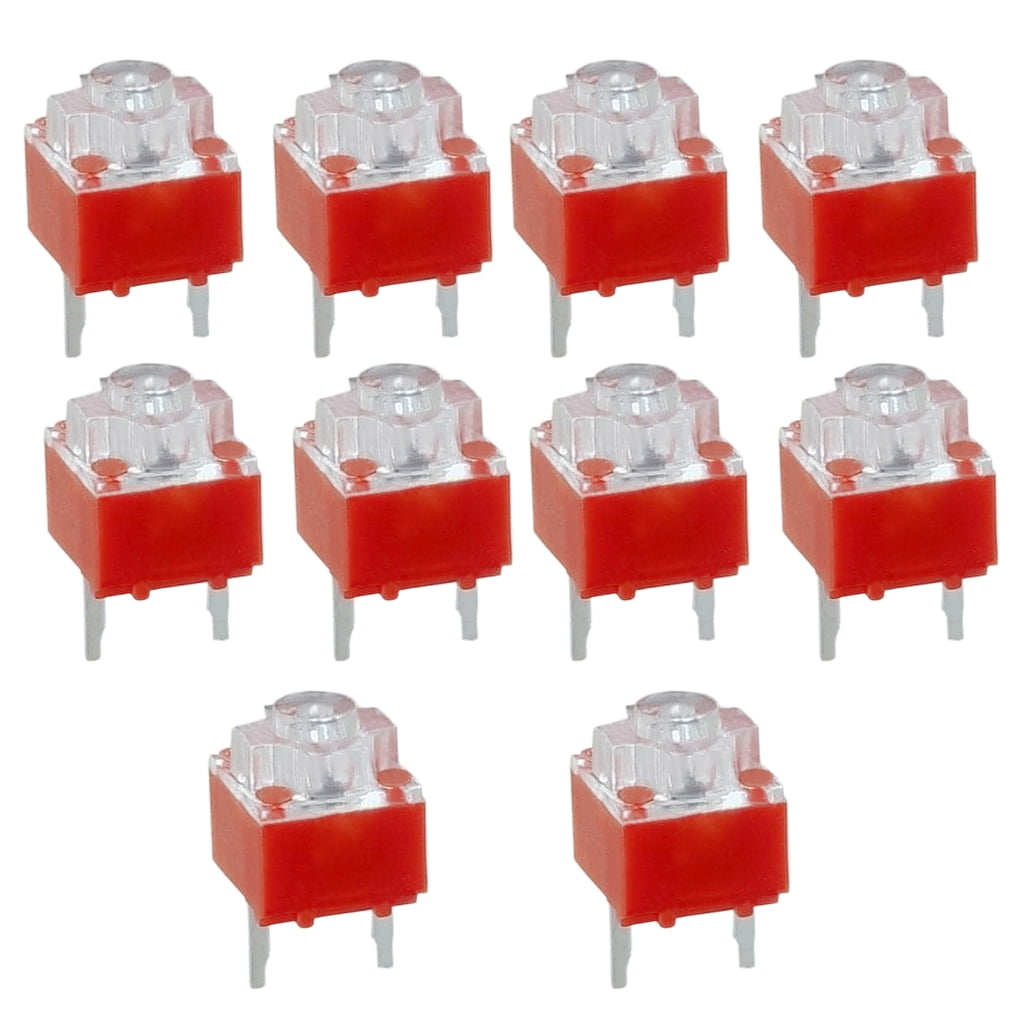 CIYISON 10Pcs Mute Button 6x6x7.3mm Wireless Mouse Wire Mouse Button ...