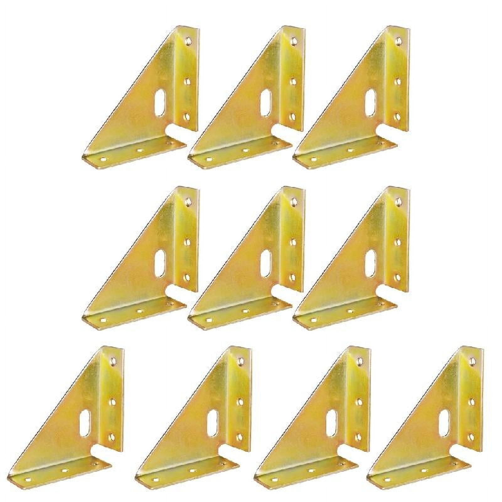 CIYISON 10Pcs Sturdy Stainless Steel Corner Brackets for Strengthening ...