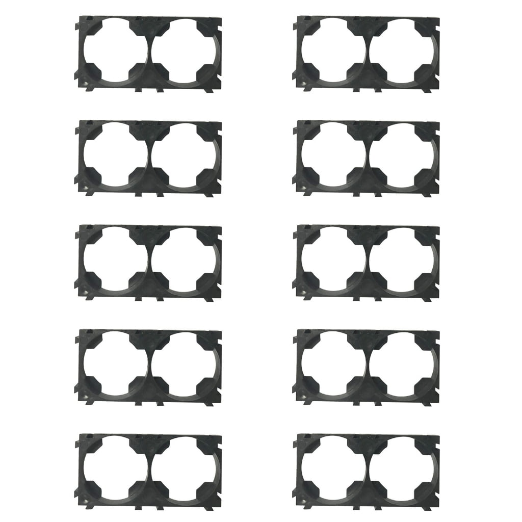 CIYISON 10pcs Flexible 26650 Lithium Battery Cell Holder,Stackable ...