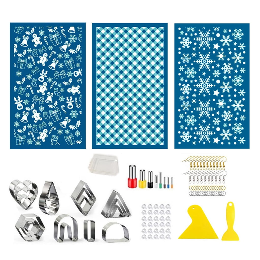 CIYISON 112Pcs Self Adhesive Silk Screen Printing Stencils Reusable ...