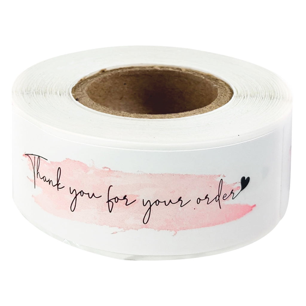 CIYISON 120pcs Thank You for Your Order Sticker 1x3 Inch Labels for ...