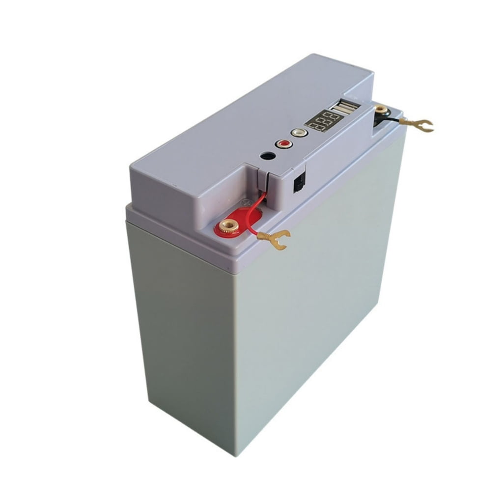 CIYISON 12V 17A Mobile Power Box Battery Storage Case Box with LCD ...