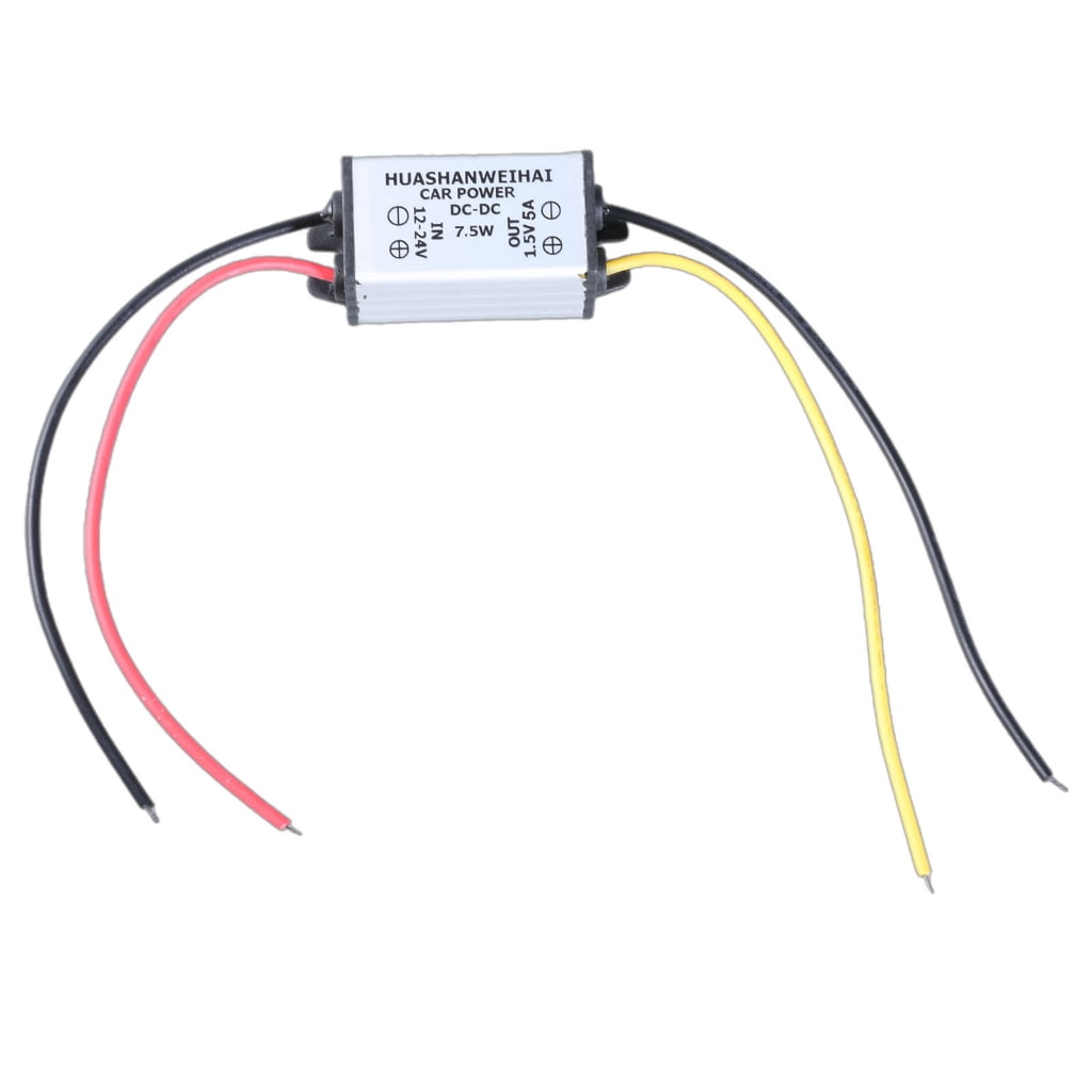 CIYISON 12V-24V to 1.5V 3A/4A/5A Bucked Reduced Voltages Regulator Car Power Converters ...
