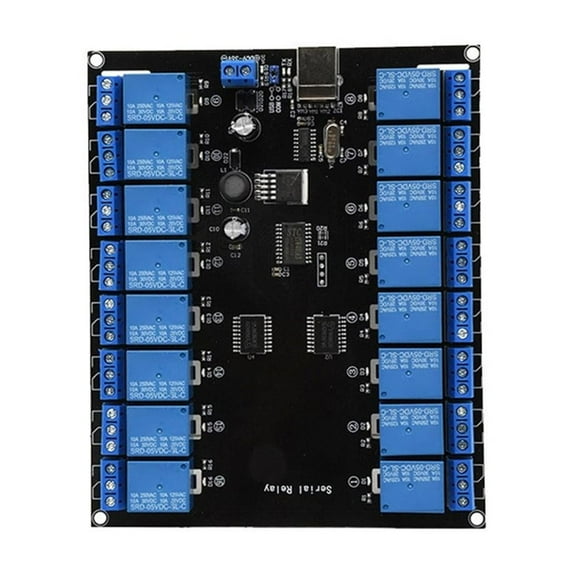 CIYISON 16 Channel Relays Module DC12V with Optocoupler Low Levels ...