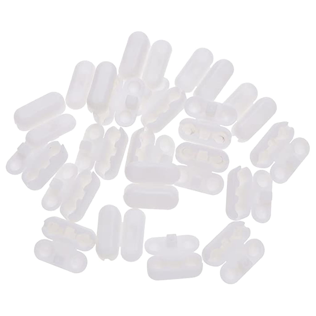 CIYISON 20 Pack Plastic Roller Blinds Pull Cord Connector Curtain Chain ...
