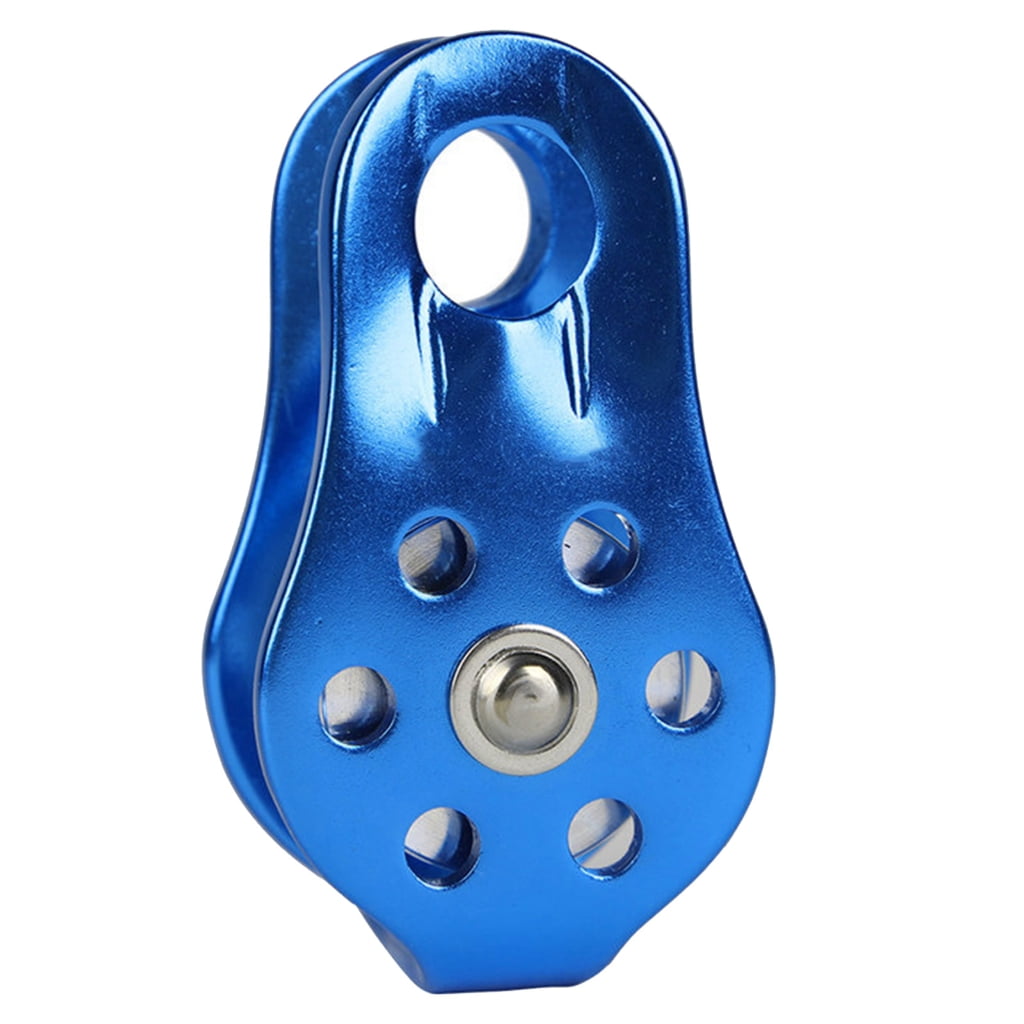 CIYISON 20KN Climbing Fixed Plate Pulley Small Single Sheave Hauling ...
