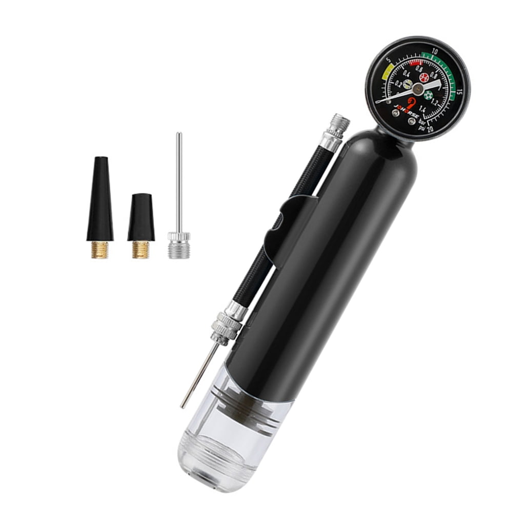 CIYISON 20PSI Handheld Balls Pump with Pressure Gauge for Balloon ...