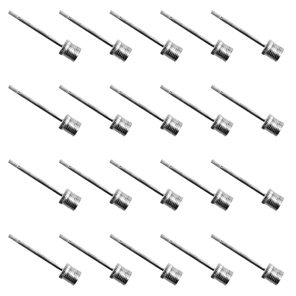 CIYISON 20Pcs Stainless Steel Inflatable Needle Air Valves Adaptor Pump ...