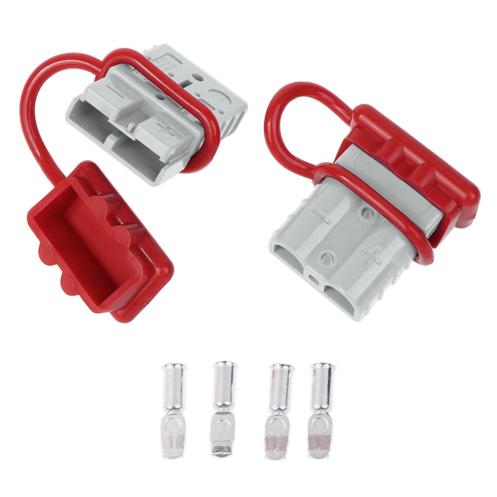 CIYISON 2Pcs 50A Battery Trailer Pair Charge Plug Quick Connector Kit ...