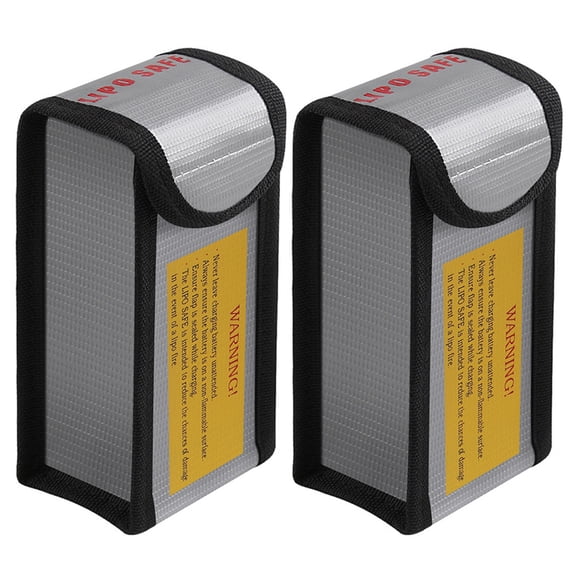 CIYISON 2xLipo Battery Bag Portable Fireproof Explosion-proof Safety ...