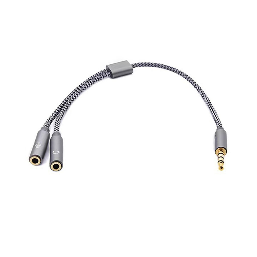 CIYISON 3.5mm Male Plug to 2x3.5mm Female Plug Connectors Speaker Cable ...