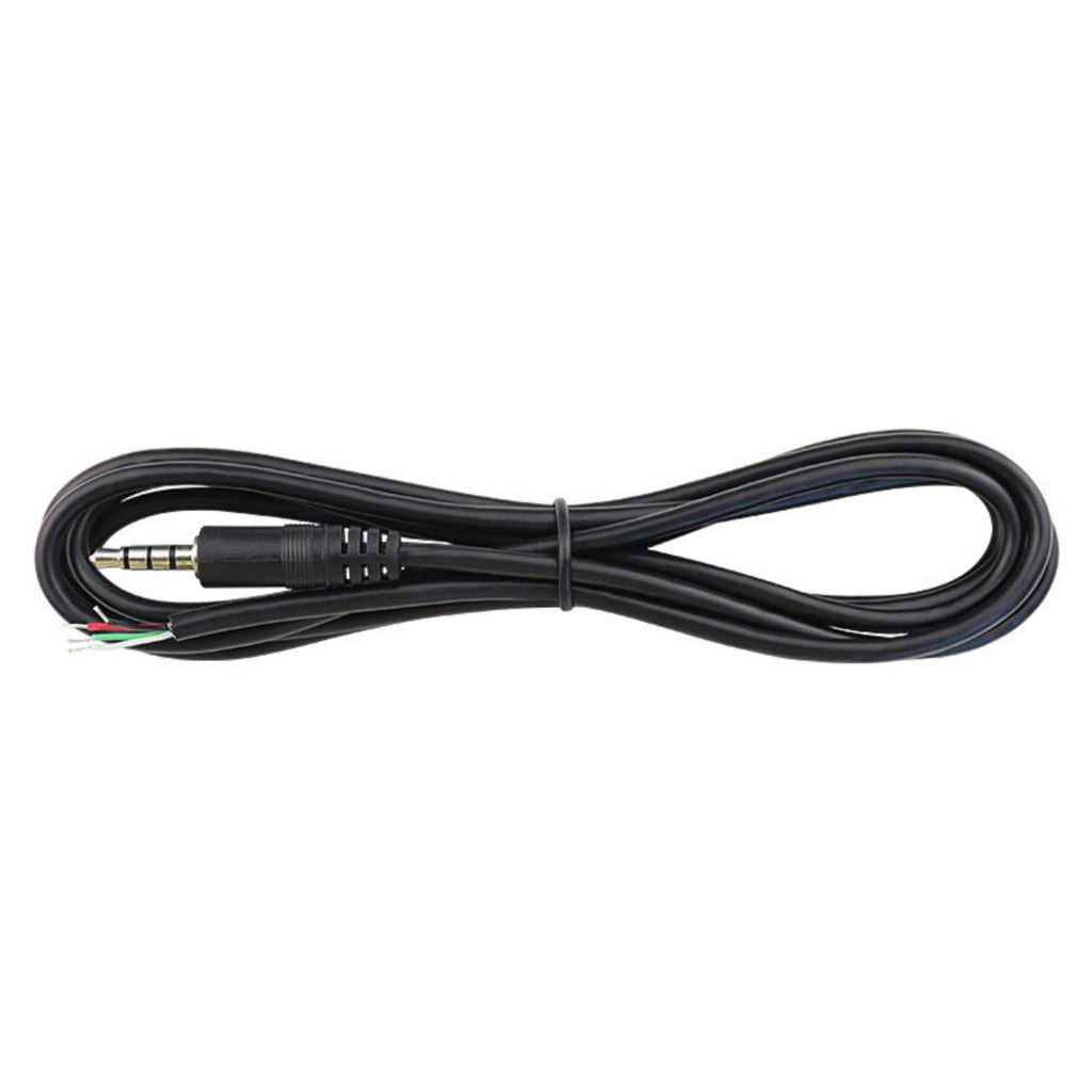 CIYISON 3.5mm Male Port to Bare Wire Cable 4Pin Connection Wire Line ...