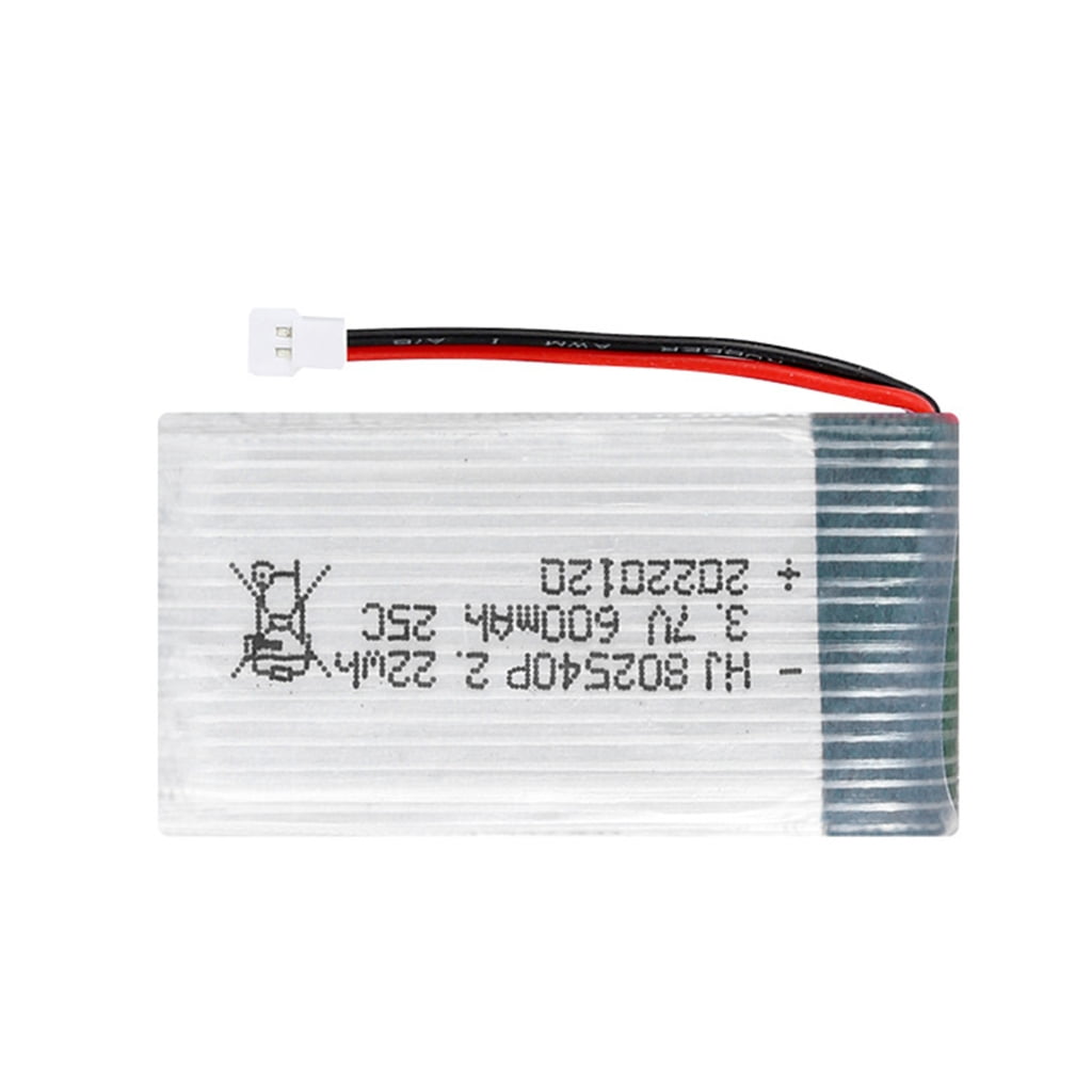 CIYISON 3.7V 600mAh Drones Battery Quadcopter Helicopter Battery Lipo ...