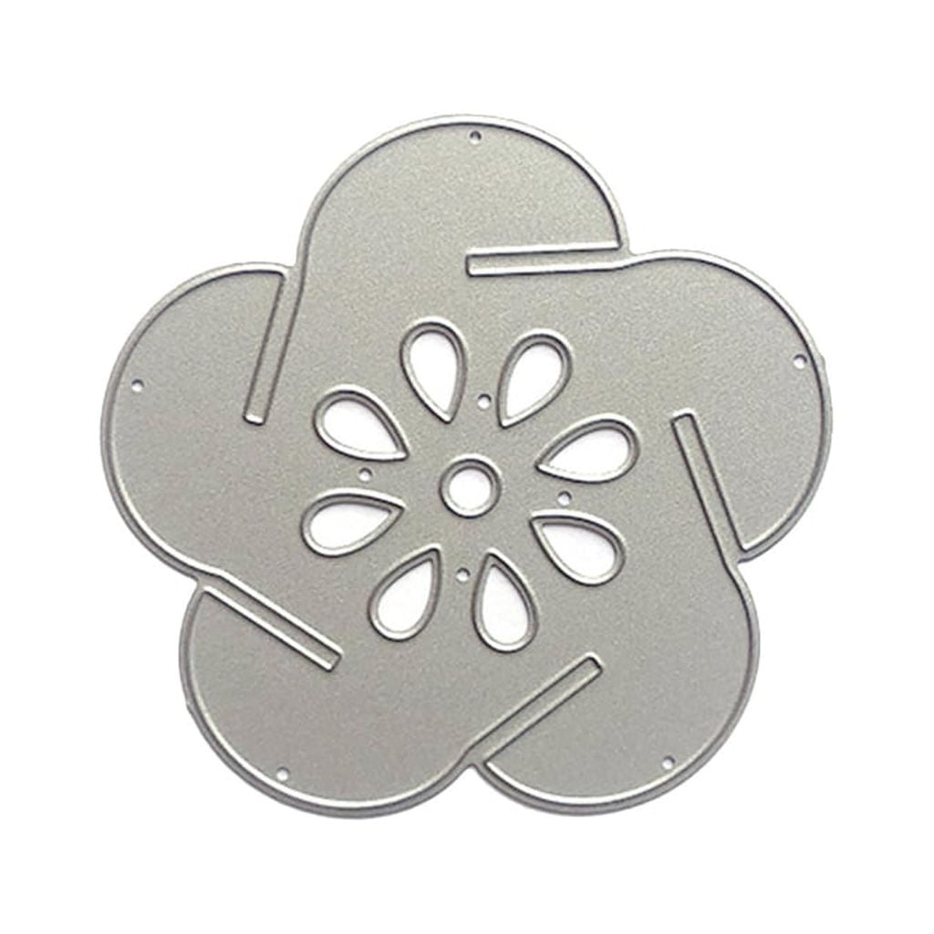 CIYISON 3D Flower Metal Cutting Dies Card Embossing DIY Photo Album Template Mold Decor ...