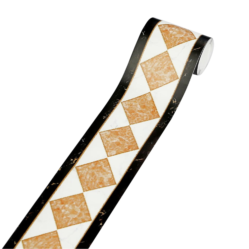 CIYISON 3D Pattern Baseboard Stickers Removable Waterproof Wall Border ...