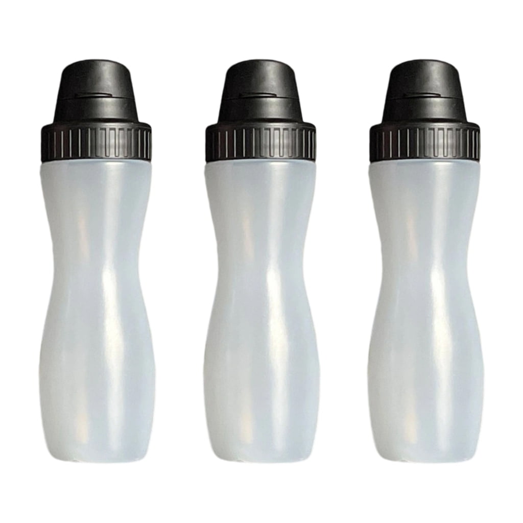 CIYISON 3PCs Durable Sauce Dispenser Bottles With 5 Ergonomic Squeeze ...