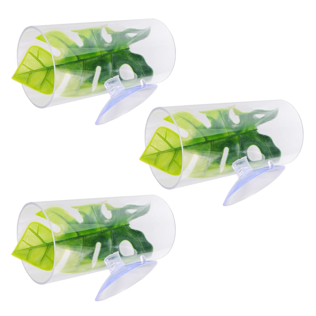 CIYISON 3pack Bettas Fish Spawning Leaf Tunnel Fish Shrimp Shelter ...