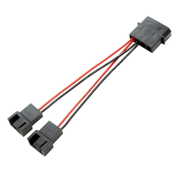 CIYISON 4 Pin Male To 4Pin Splitter IDE for Case Fan Power Supply ...