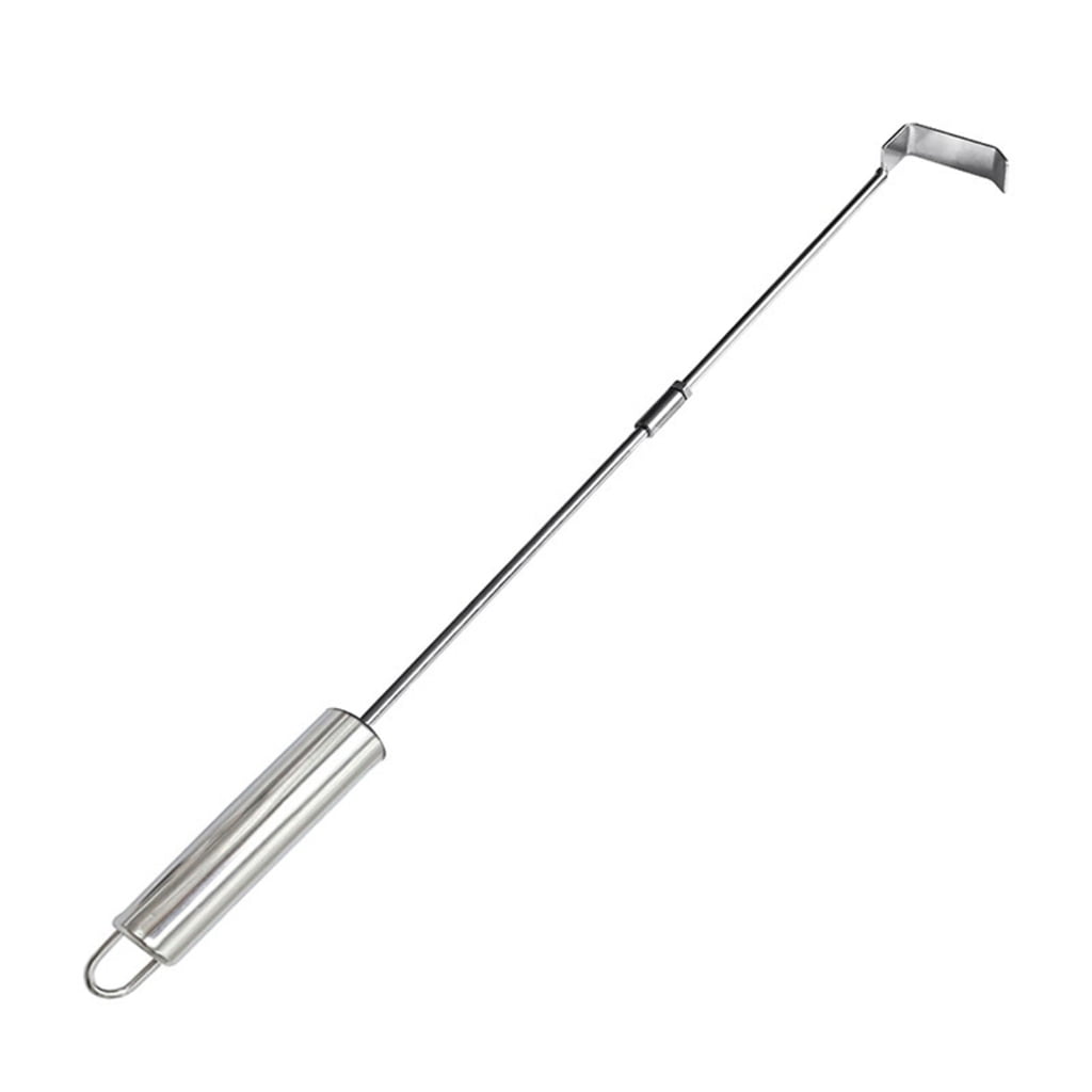 CIYISON 46cm Charcoal Ashs Rake Stainless Steel BBQ Ashs Tool Rake ...