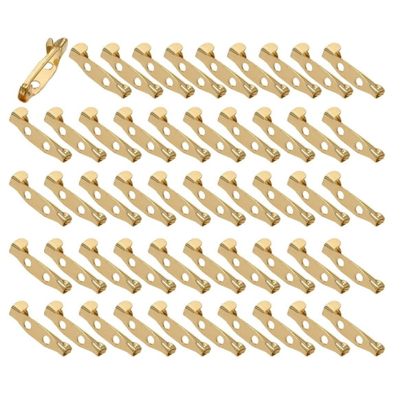 CIYISON 50pcs Brooch Pins Safety Pin with Back Bar Fastener For ...