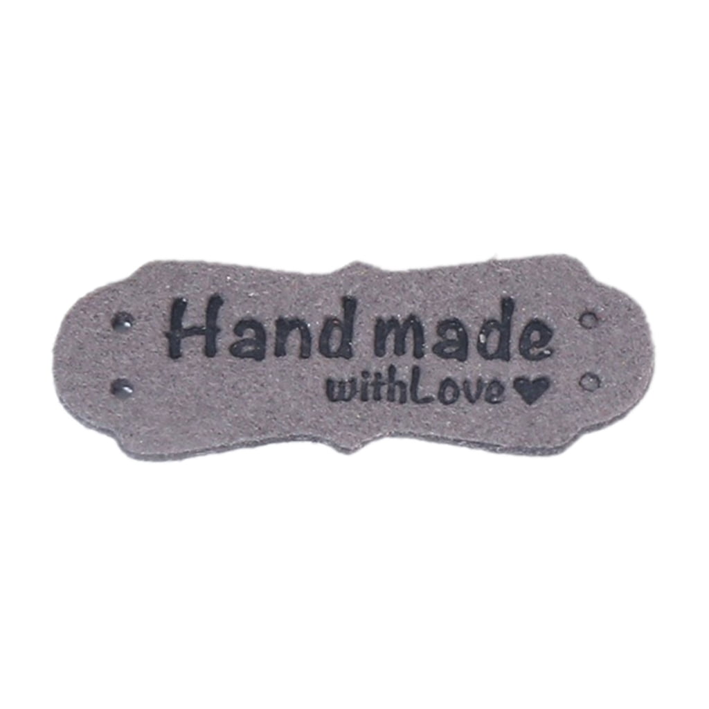 CIYISON 50pcs Handmade with Love Label Tag Decorative Clothes Coat ...