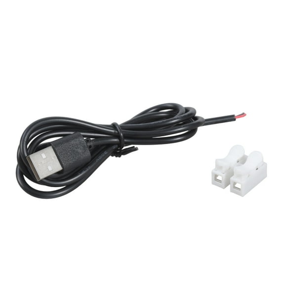CIYISON 5V USB Power Cable Spring Loaded Terminal Block Connectors Wire ...