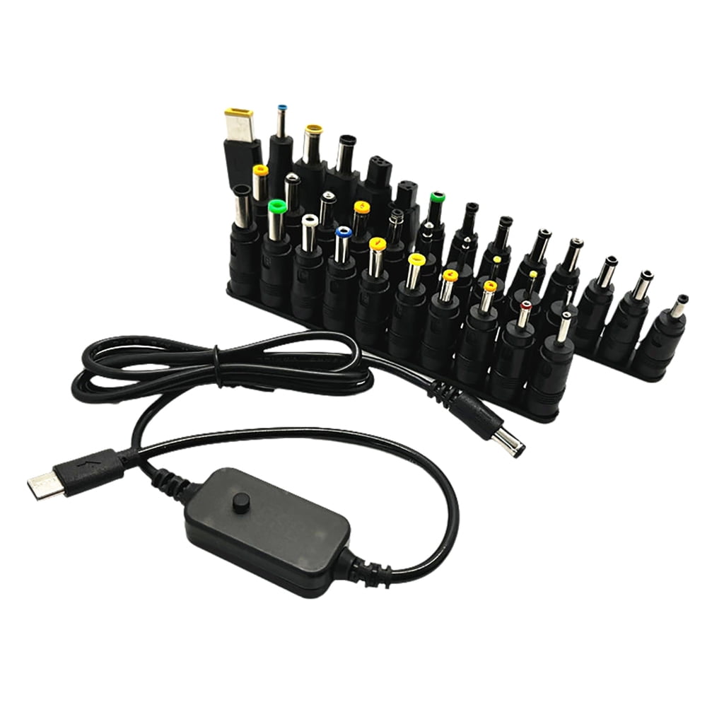 CIYISON 8/10/28/34Pieces Direct Current Power Adapters Tip ConnectorKit ...
