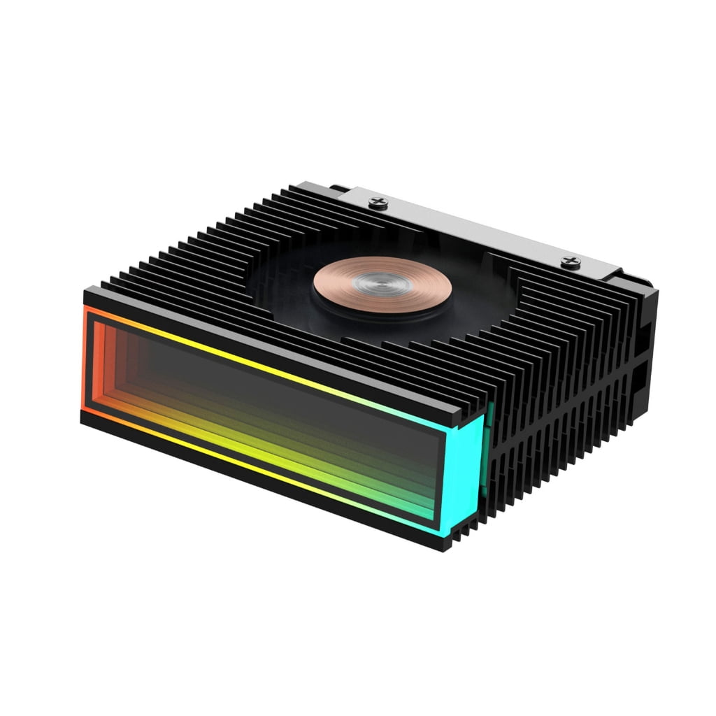 CIYISON ARGB M.2 Heatsink SSD Coolers with ARGB Light Thermal Pad for ...
