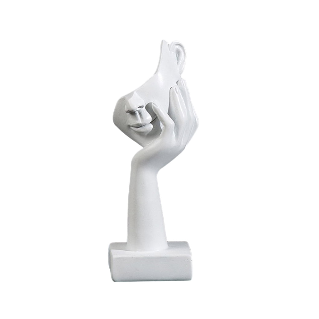 CIYISON Abstract Art Woman Face Statue with Strong Texture for Office ...