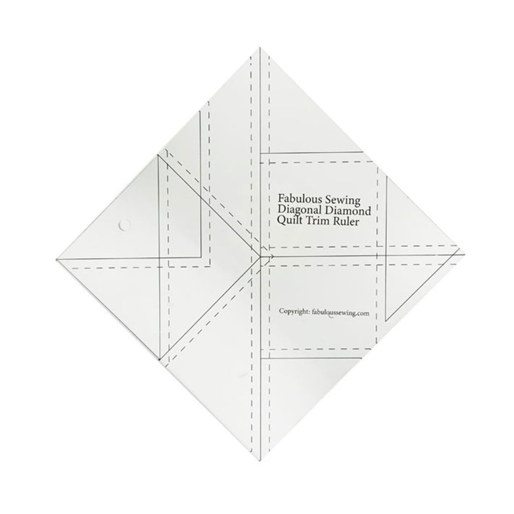 CIYISON Acrylic Quilters Ruler Fabric Cutting Ruler Sewing Ruler ...