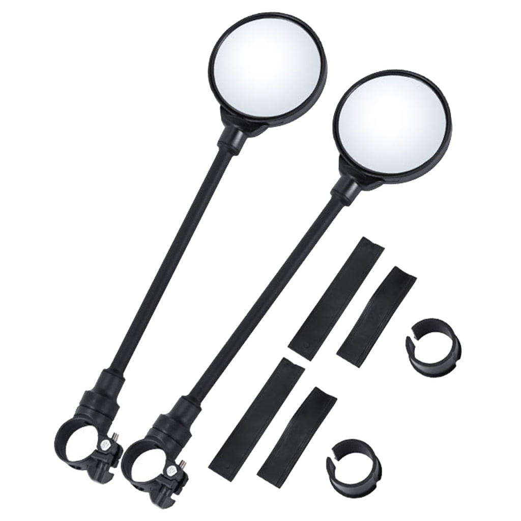 CIYISON Adjustable Bike Glass Handlebar Mount Rear View Glass Wide ...