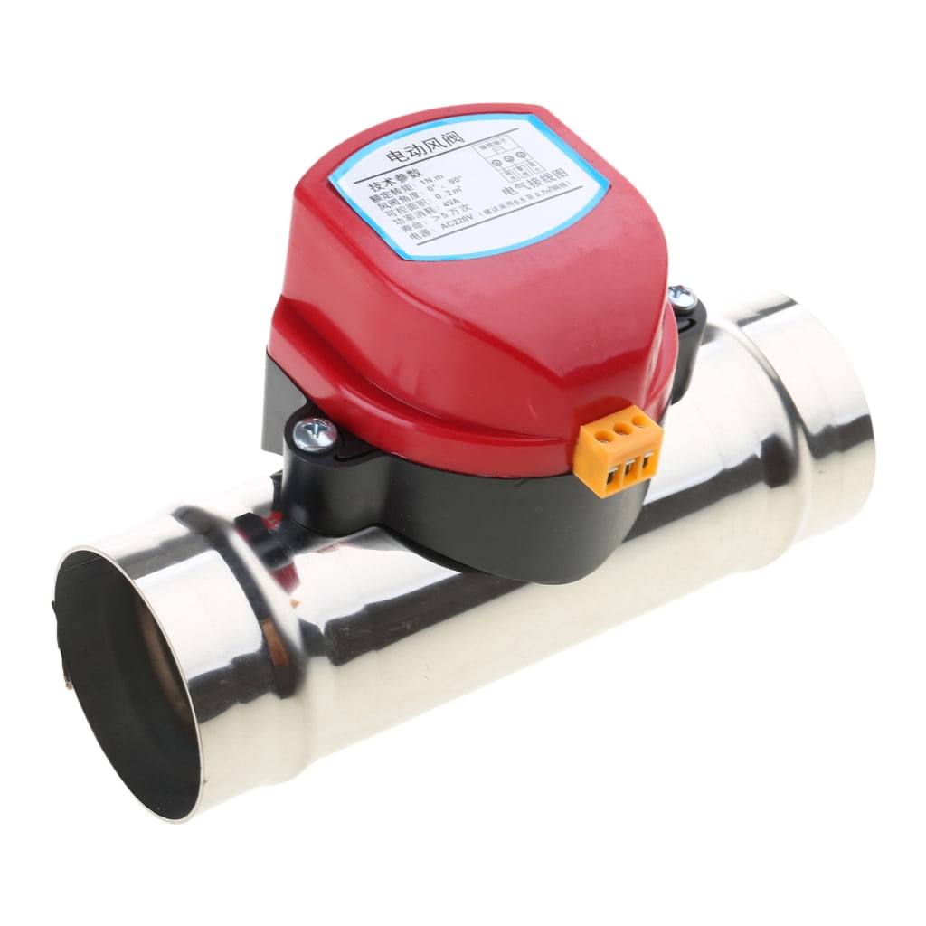 CIYISON Adjustable Motorized Airflows Control Valves 220vAC Electric ...