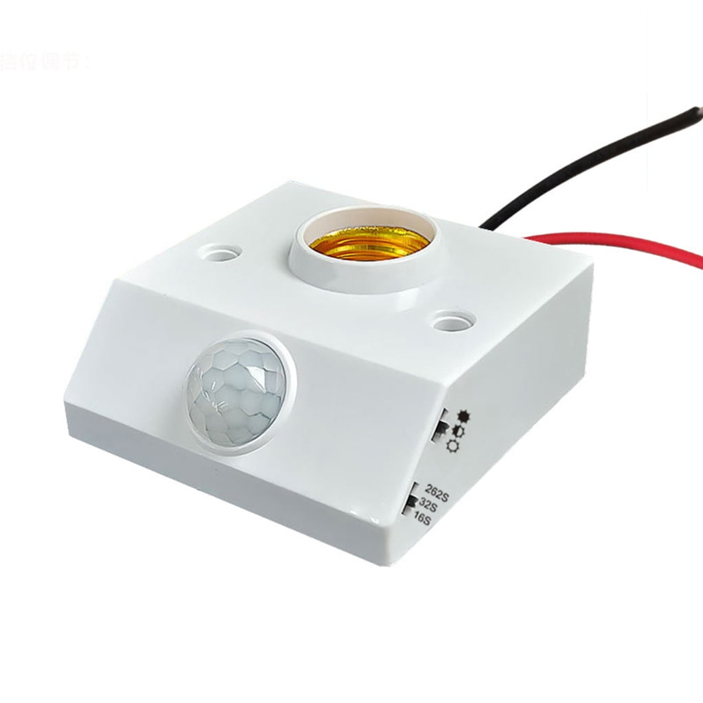 CIYISON Adjustable Simple Motion Sensing Lamp Holder Automatic Lighting ...