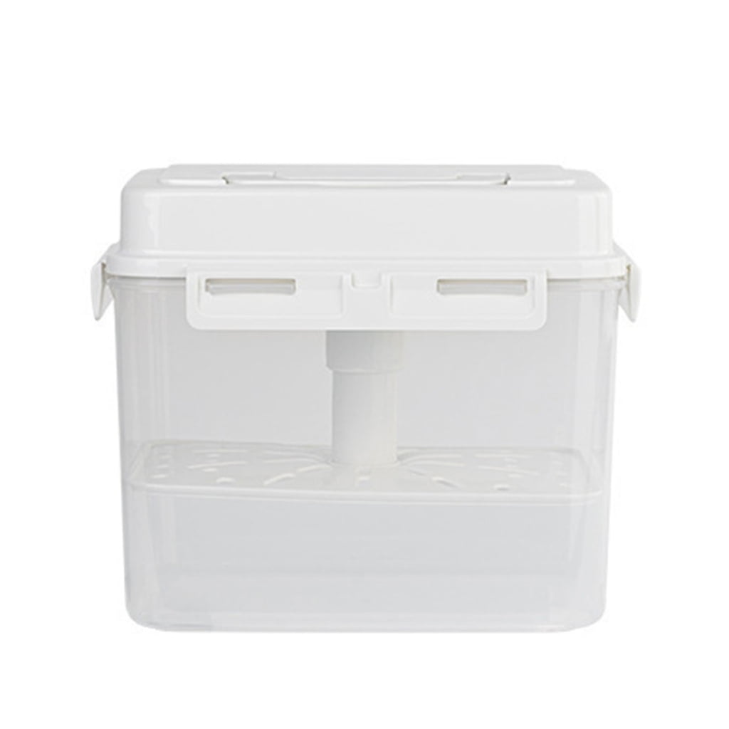 CIYISON Airtight Pickle Jar with Lid Plastic Kimchi Press Fermentation ...
