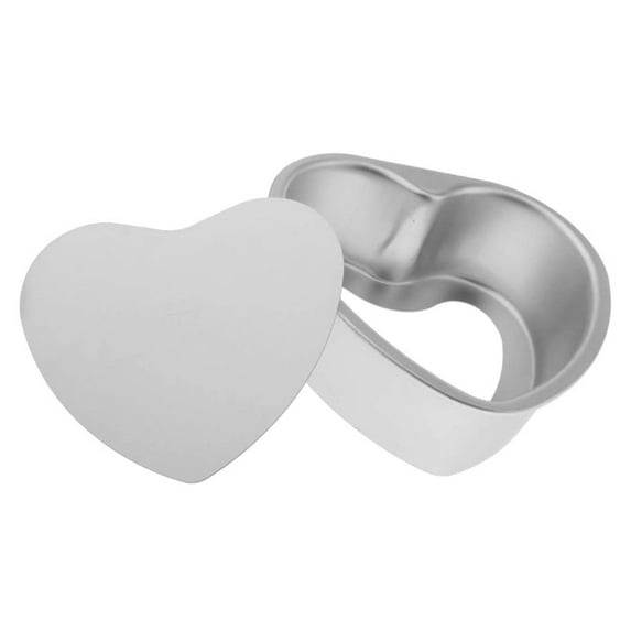 CIYISON Aluminum Heart Shaped Cake Pan Set Cake Decorating Tools DIY ...