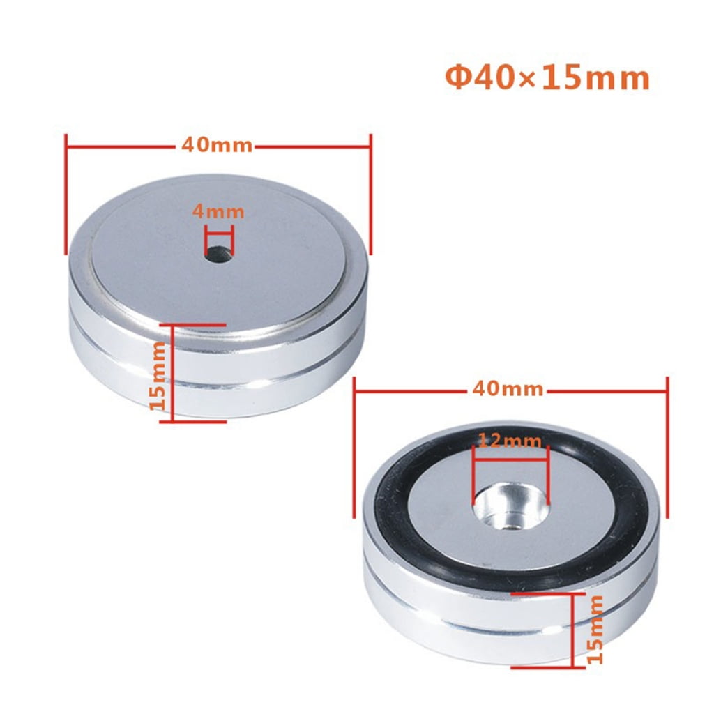 CIYISON Aluminum Isolation Feet Pad Shock Absorbing Amplifier ...