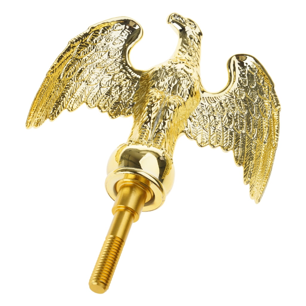 CIYISON Americans Pride Hawks Flagpole Cap Gold Accent Weatherproofed ...