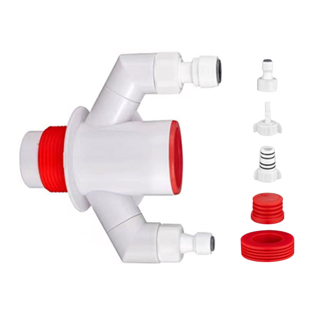 CIYISON Anti backflow Drain Pipe Divider Anti-odor Triple Outlet Drain ...