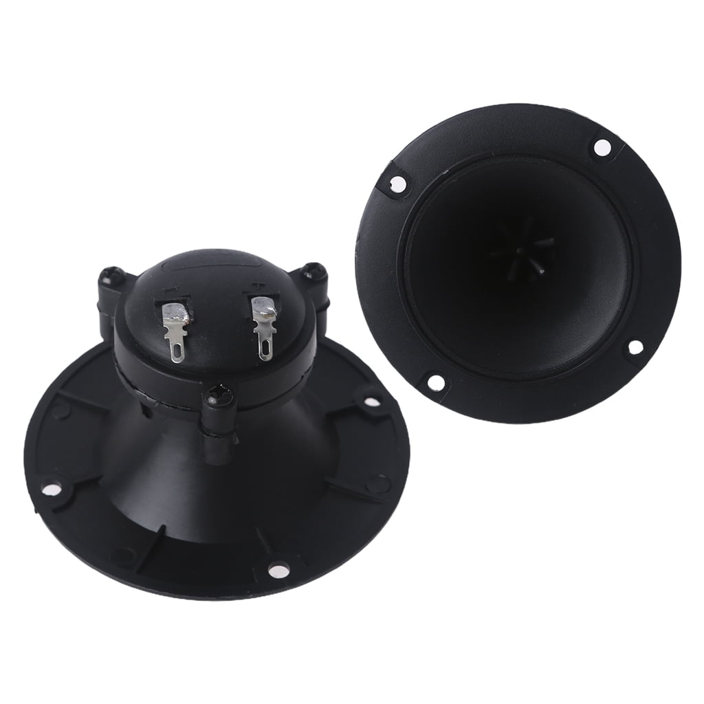 CIYISON Audio Bullet Horn Super Tweeters Black Circular Piezo Tweeter ...