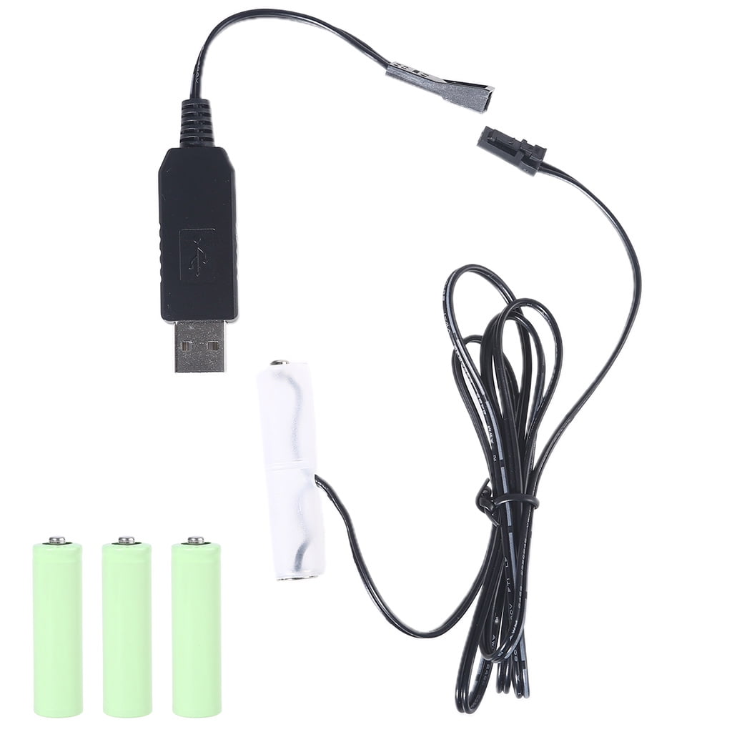 CIYISON Battery to Electric AA Converter Convert Any AA Battery Device ...