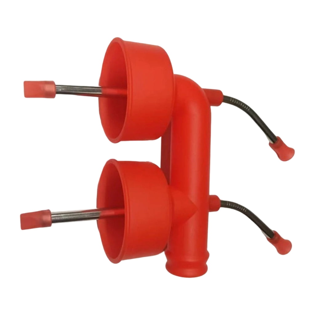 CIYISON Beer Bongs Funnel Alcohols Drinking Funnel Double Beer Snorkel ...