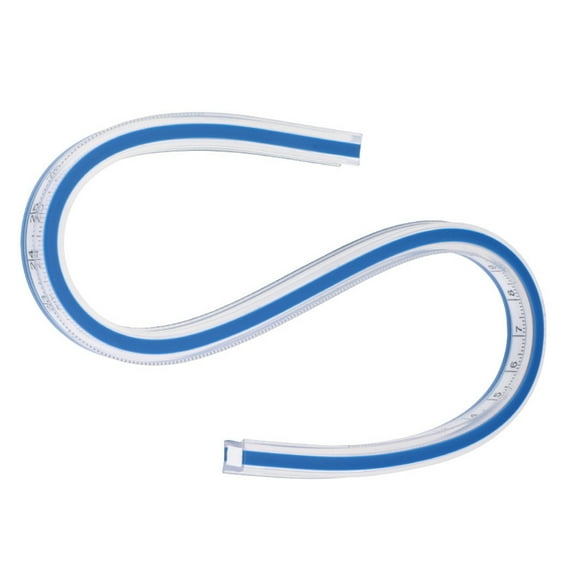 CIYISON Bendable Ruler Double Side Drafting Ruler Measuring Ruler For ...