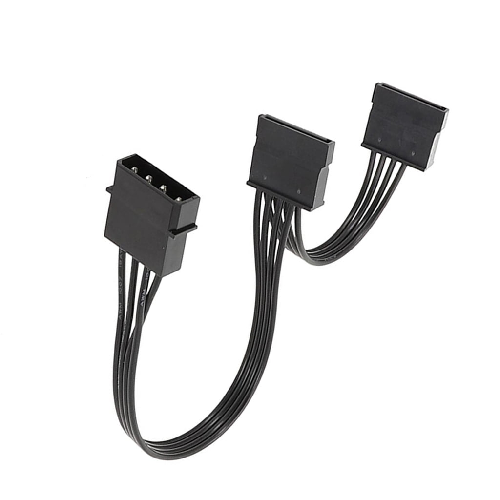 CIYISON Big 4pin to 2/3/4/5 SATA 15Pin Power Extension Cable IDE to ...