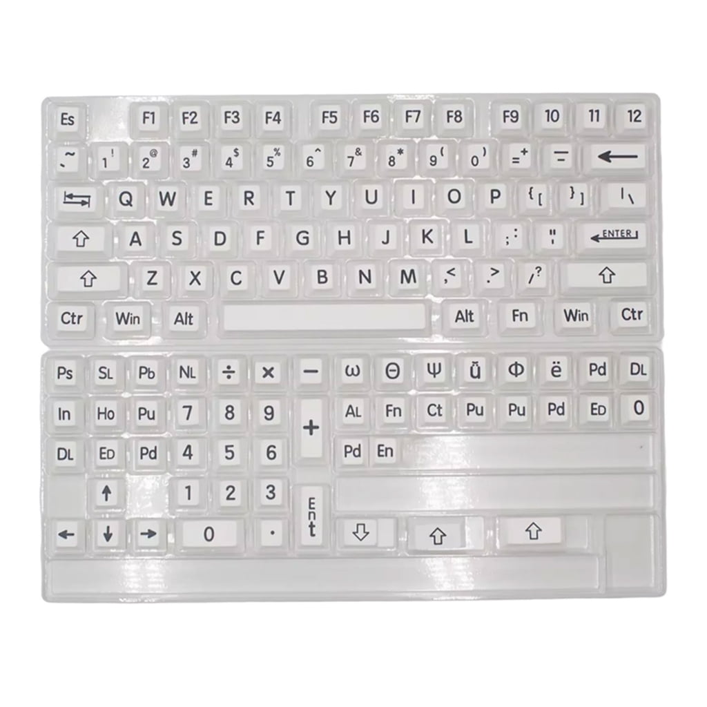 CIYISON Big Letter Keycaps Ergonomic Designing Improved Typing ...