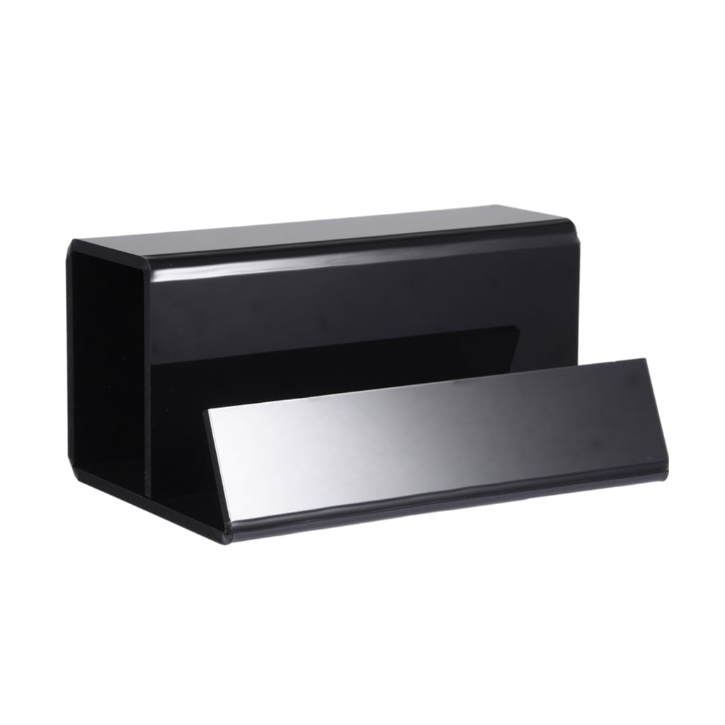 CIYISON Black Clear Vinyls Record Holder Acrylic Vinyls Storage Rack ...