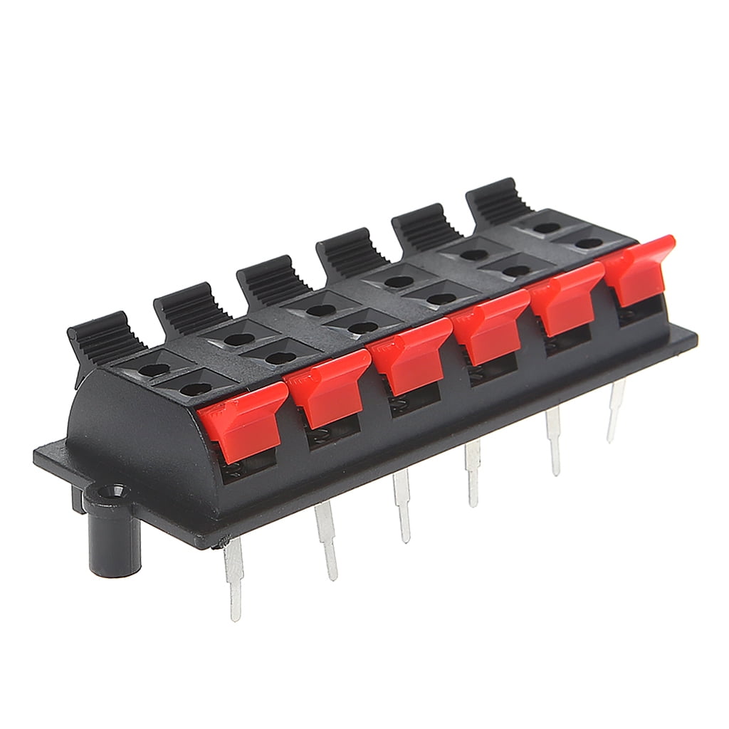 CIYISON Black Speaker Terminal Strip Block Resistance Remain Unchanged ...